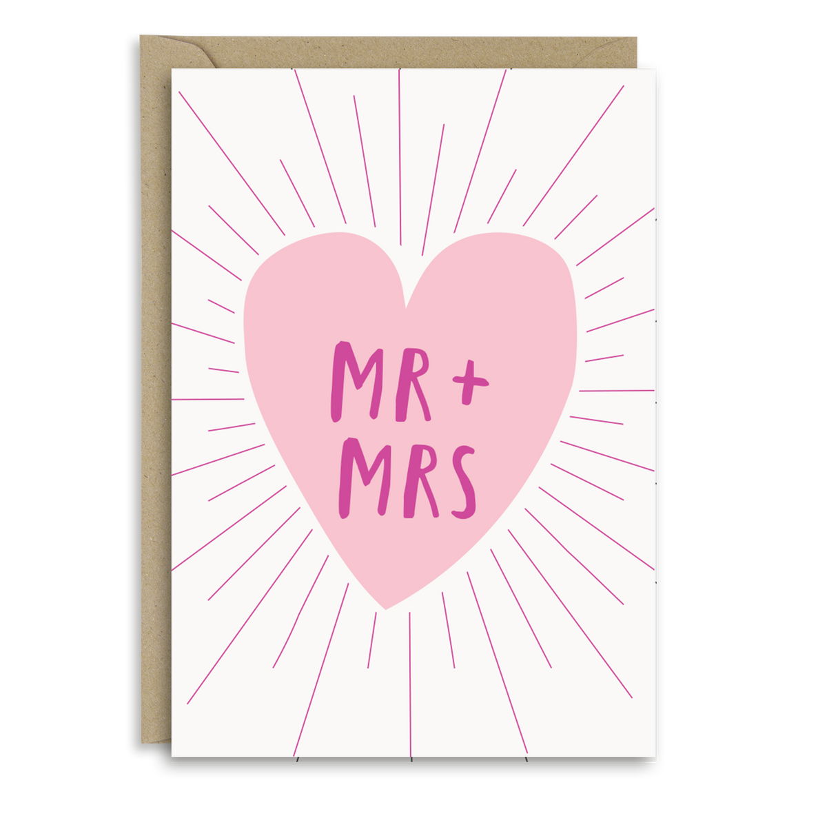 Mr and Mrs card | Wedding Card | Mifkins