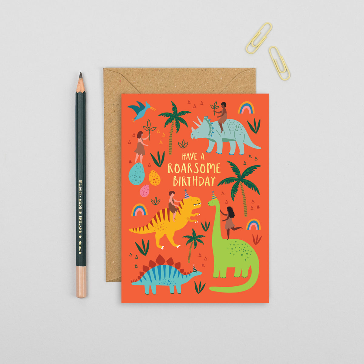 Jungle Explorers Birthday Card | Fun Animal Kids Card | Mifkins